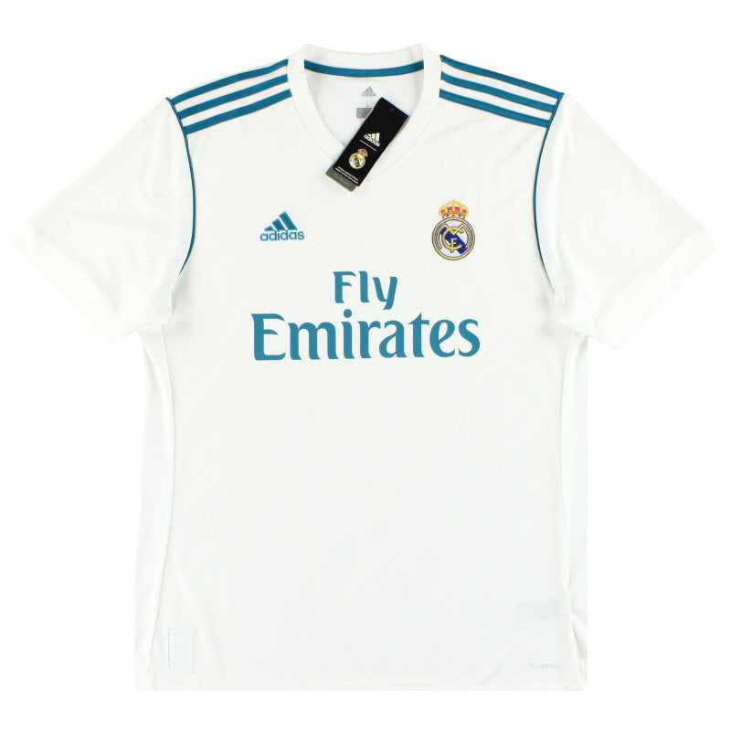2017-18 Real Madrid adidas Home Shirt *w/tags* L AZ8059 | Vintage ...