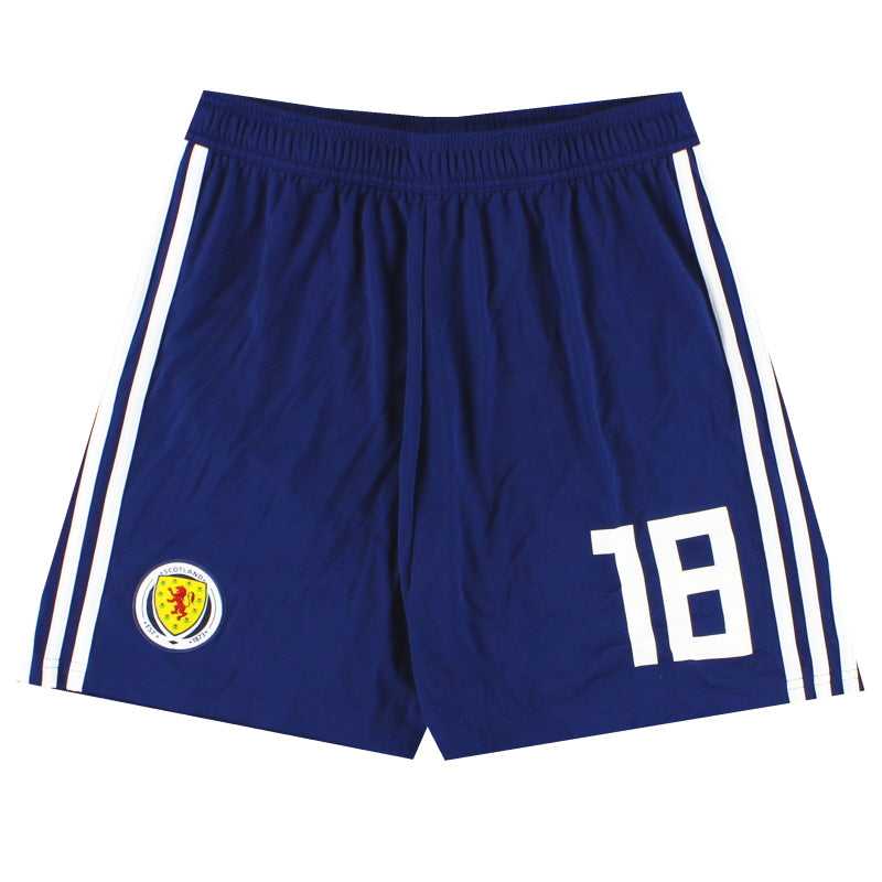 2017-18 Scotland adidas Player Issue Home Shorts *As New* BQ9028 ...
