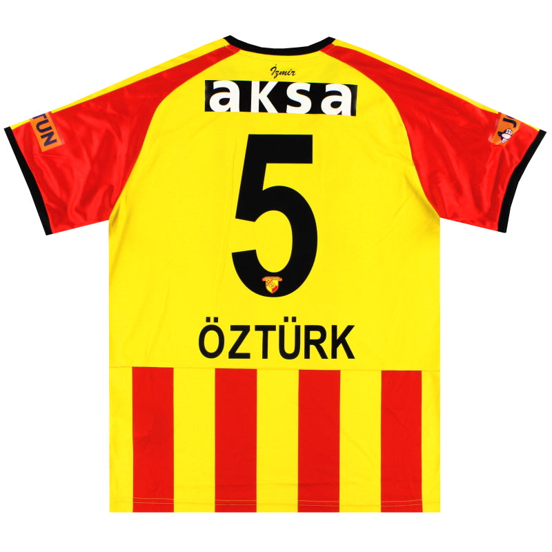 2019-20 Goztepe Puma Player Issue Home Shirt Ozturk #5 *As New* L ...