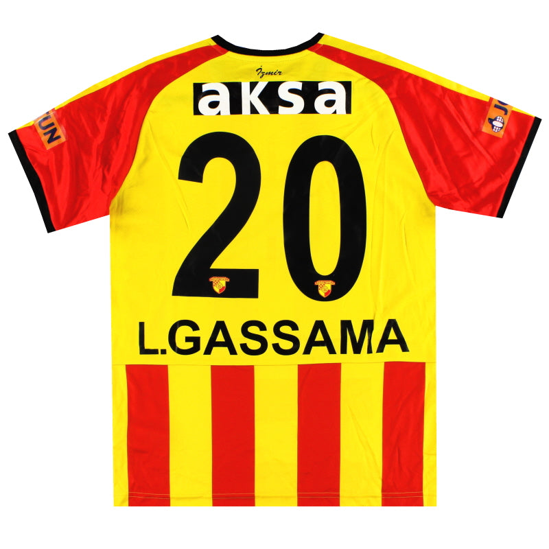 2019-20 Goztepe Puma Player Issue Home Shirt L.Gassama #20 *As New* M ...