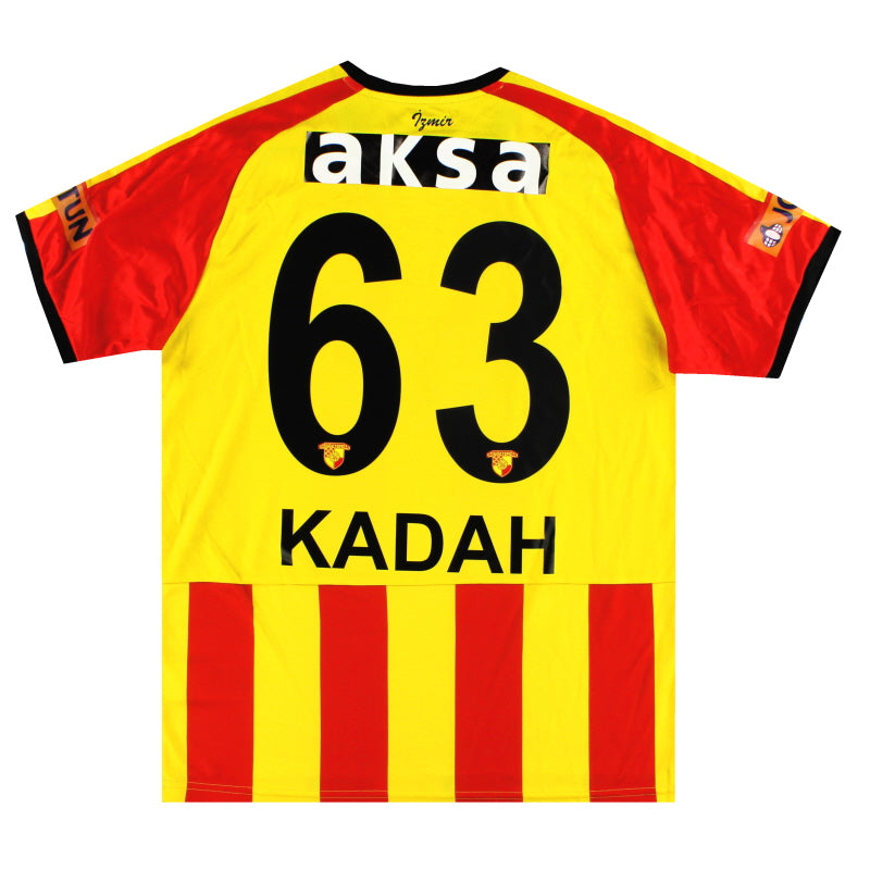 2019-20 Goztepe Puma Player Issue Home Shirt Kadah #63 *As New* M ...