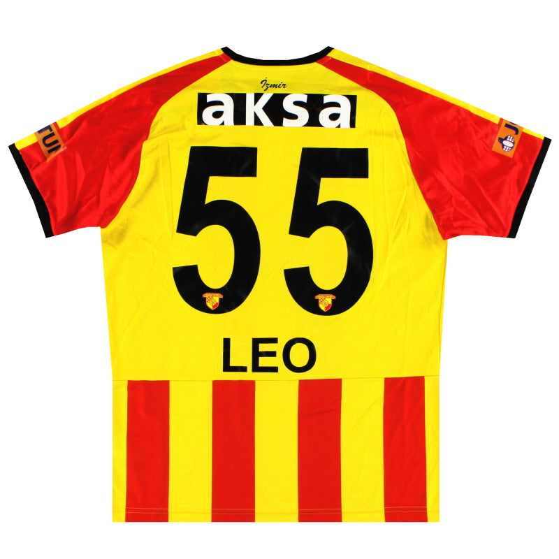 2019-20 Goztepe Puma Player Issue Home Shirt Leo #55 *As New* M ...