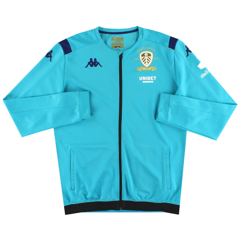 2019-20 Leeds Kappa Centenary Track Jacket L | Vintage Football Shirts