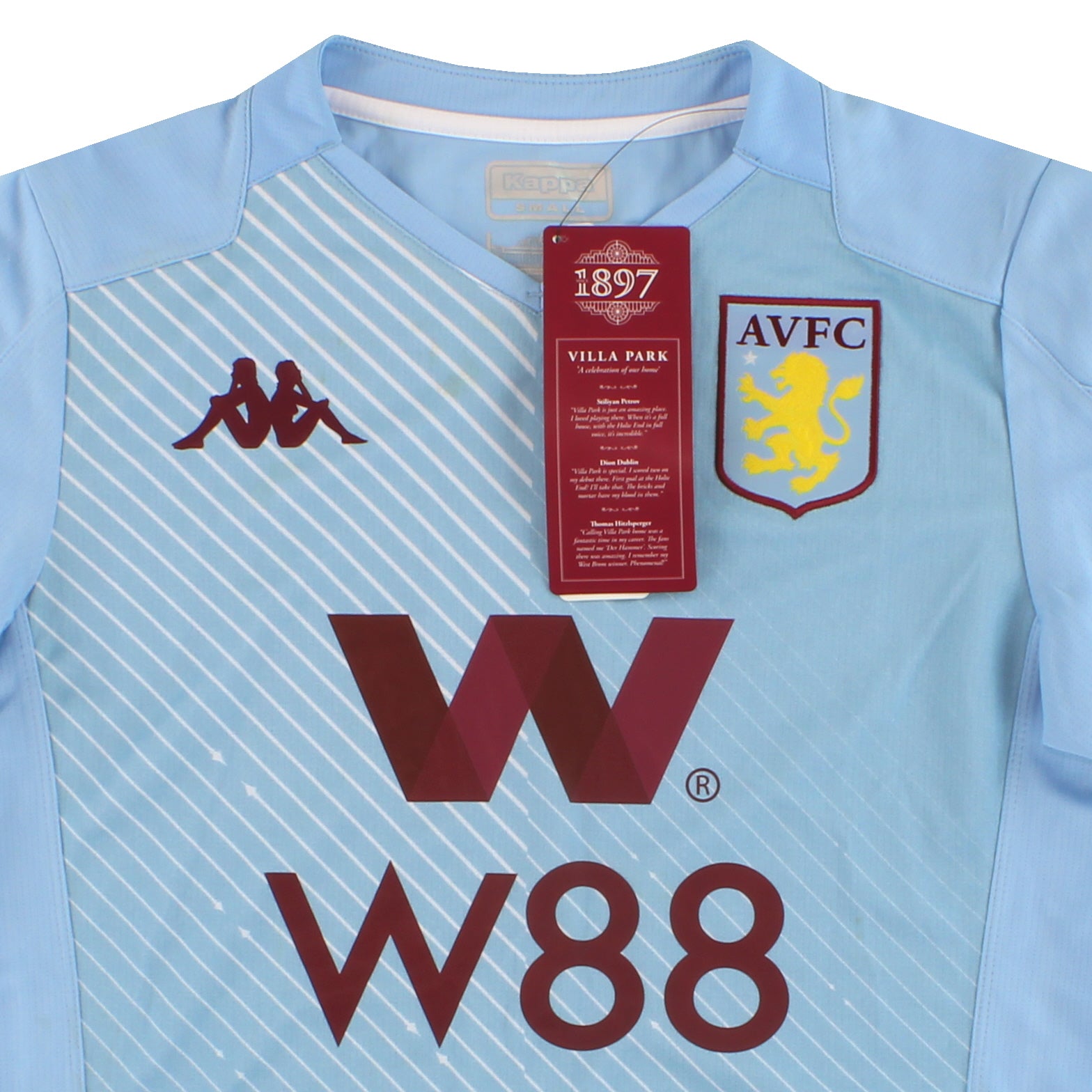 2019-20 Aston Villa Kappa Away Shirt *w/tags* S 304VCM0 | Vintage ...