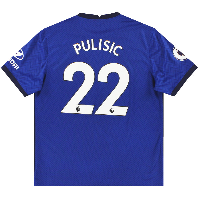2020-21 Chelsea Nike Home Shirt Pulisic #22 XL CD4230-496 | Vintage ...