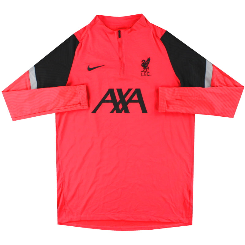 2020-21 Liverpool Nike 1/4 Zip Drill Top L CZ3308-644 | Vintage ...
