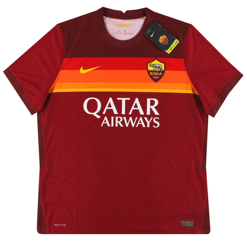 2020-21 Roma Nike Vapor Home Shirt *w/tags* XL CD4192-614 | Vintage ...