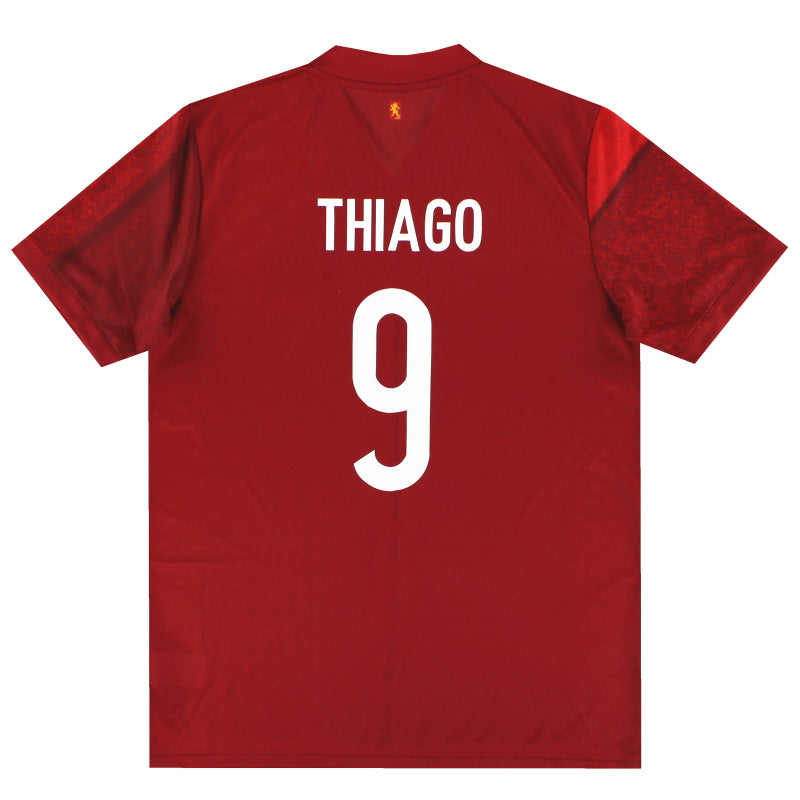 2020-21 Spain adidas Home Shirt Thiago #9 L FI6252 | Vintage Football ...