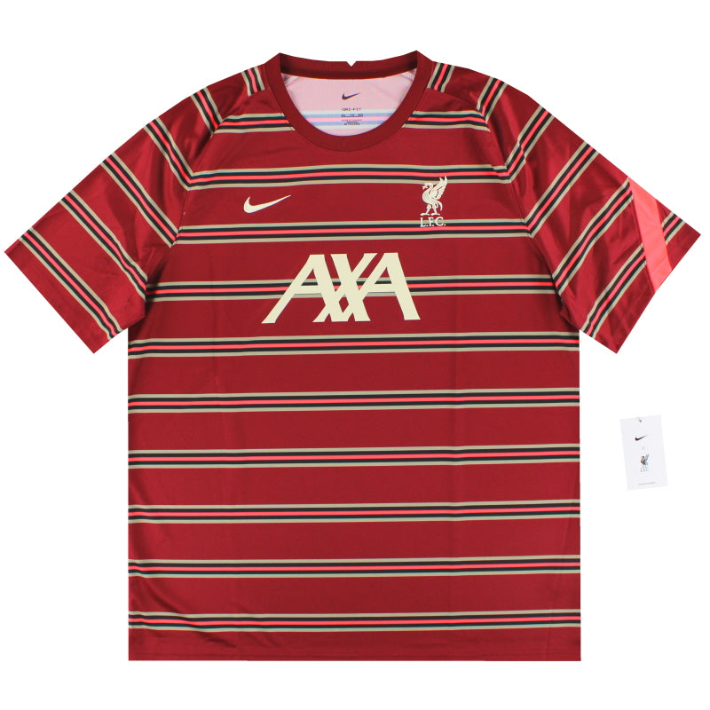 2021-22 Liverpool Nike Pre Match Training Shirt *w/tags* XXL DB0254-678 ...