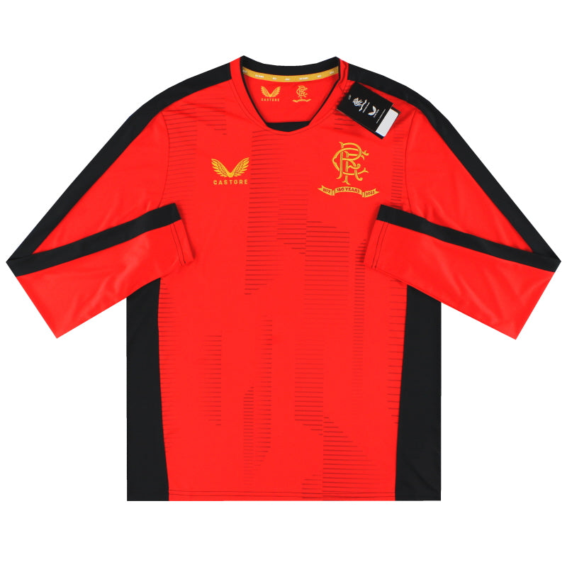 2021-22 Rangers Castore '150 Year' Training Top L/S *BNIB* L TM0023A ...