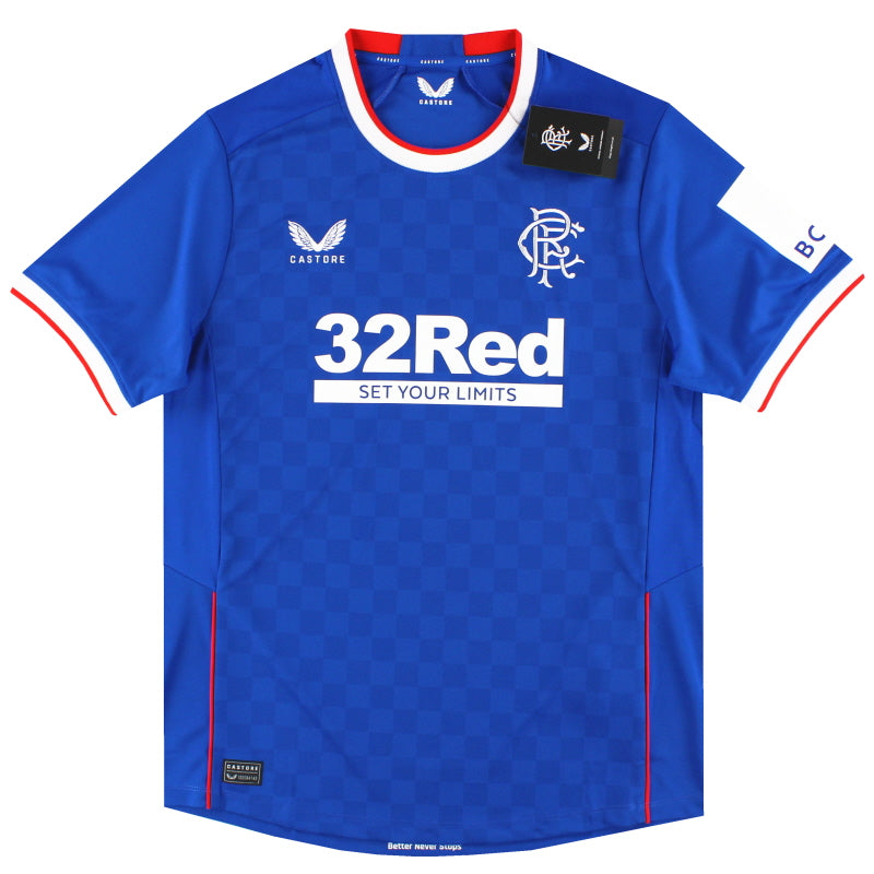 2022-23 Rangers Castore Home Shirt *BNIB* TM0550 | Vintage Football Shirts