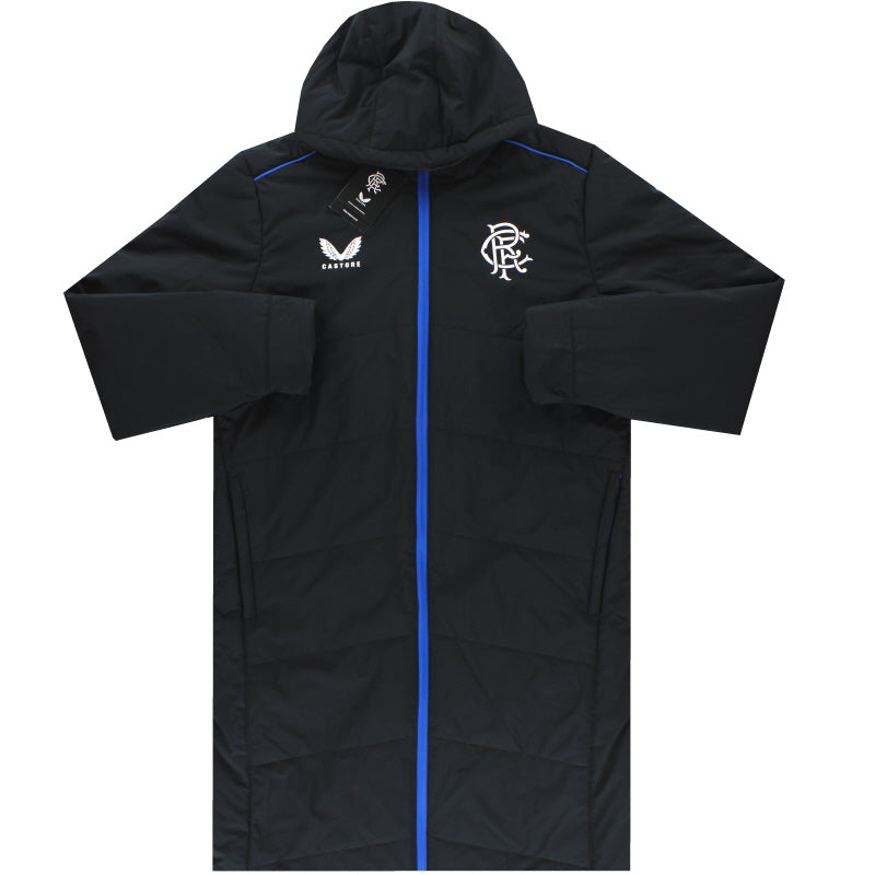 2022-23 Rangers Castore Long Bench Coat *w/tags* M TM0507 | Vintage ...