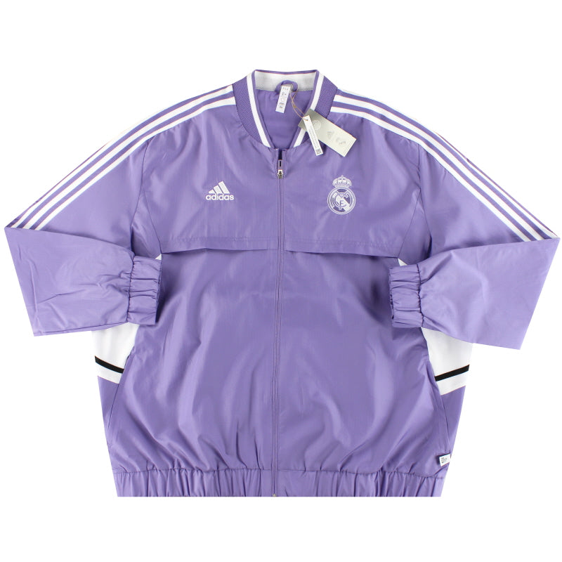 2022-23 Real Madrid adidas Anthem Jacket *BNIB* XXXL HA2527 | Vintage ...