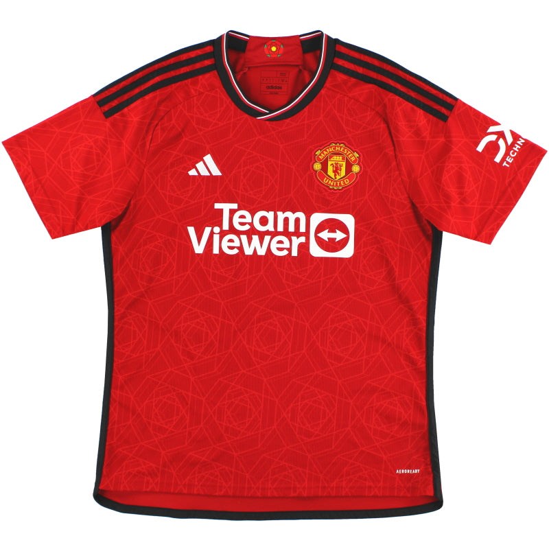 2023-24 Manchester United adidas Home Shirt M IP1726 | Vintage Football ...