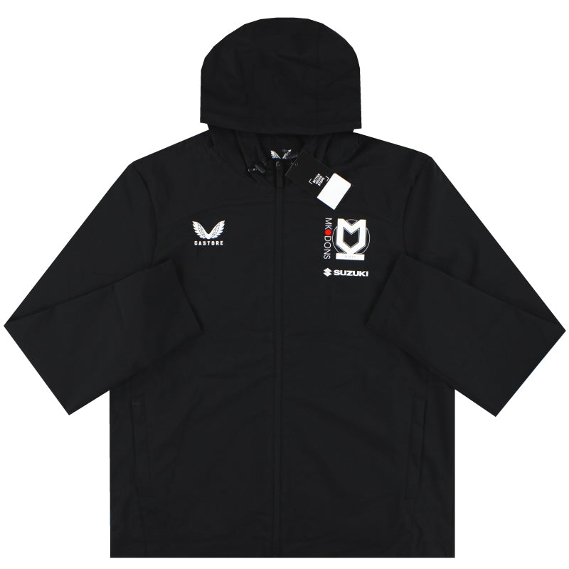 2023-24 MK Dons Castore Training Rain Jacket *BNIB* TM2393MK-001 ...