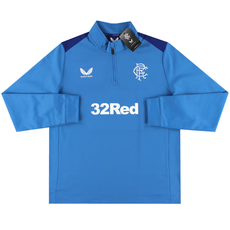 2023-24 Rangers Castore 1/4 Zip Training Fleece *BNIB* TM3395-199 ...