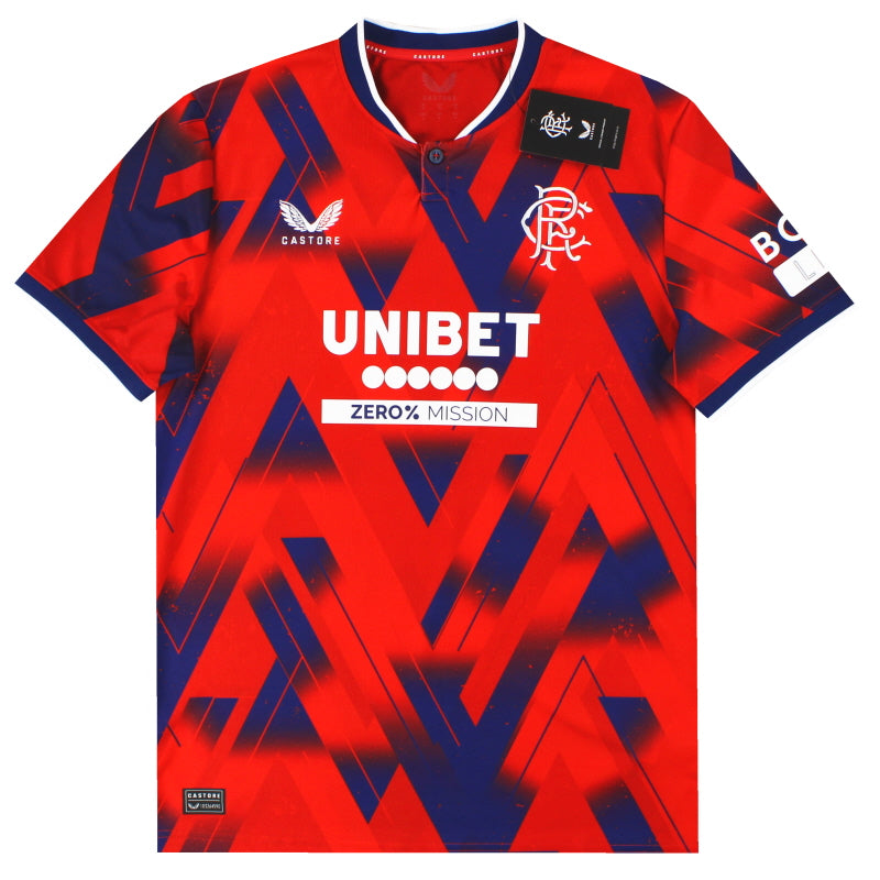 2023-24 Rangers Castore Fourth Shirt *BNIB* M TM3702 | Vintage Football ...