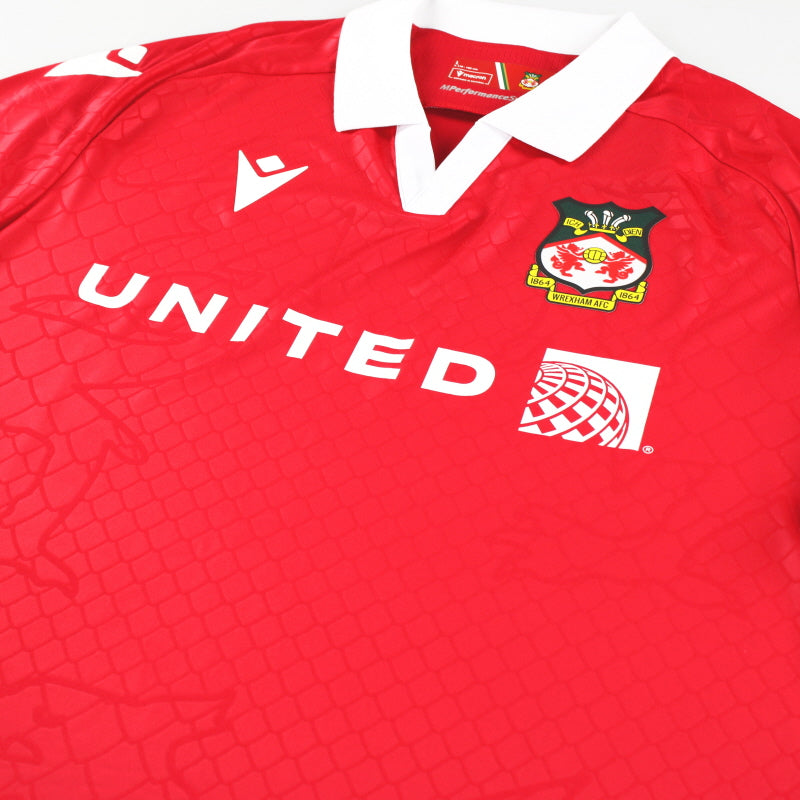 2024-25 Wrexham Macron Home Shirt *BNIB* 400043460001 – Vintage ...