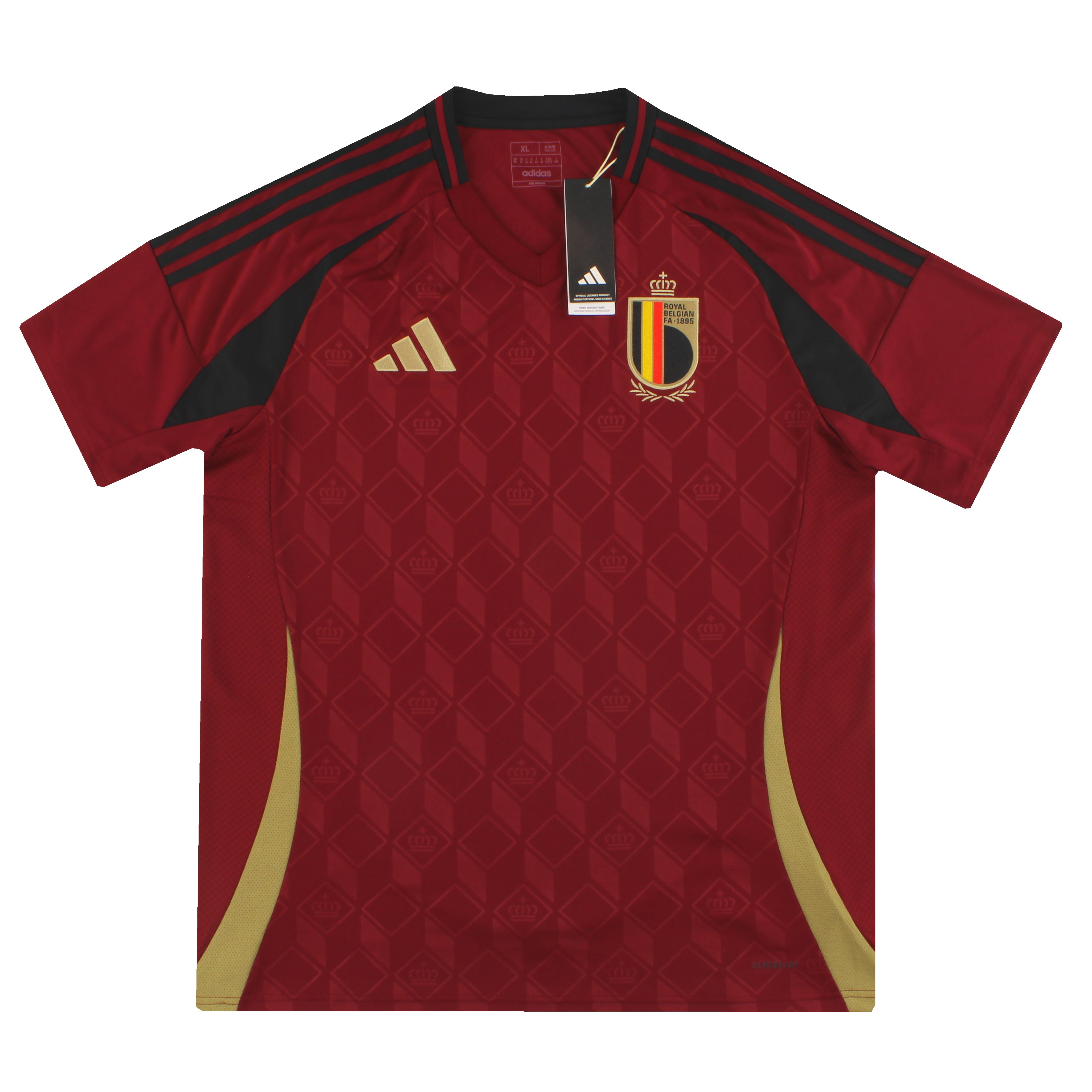 2024-25 Belgium adidas Home Shirt *w/tags* IQ0769 | Vintage Football Shirts