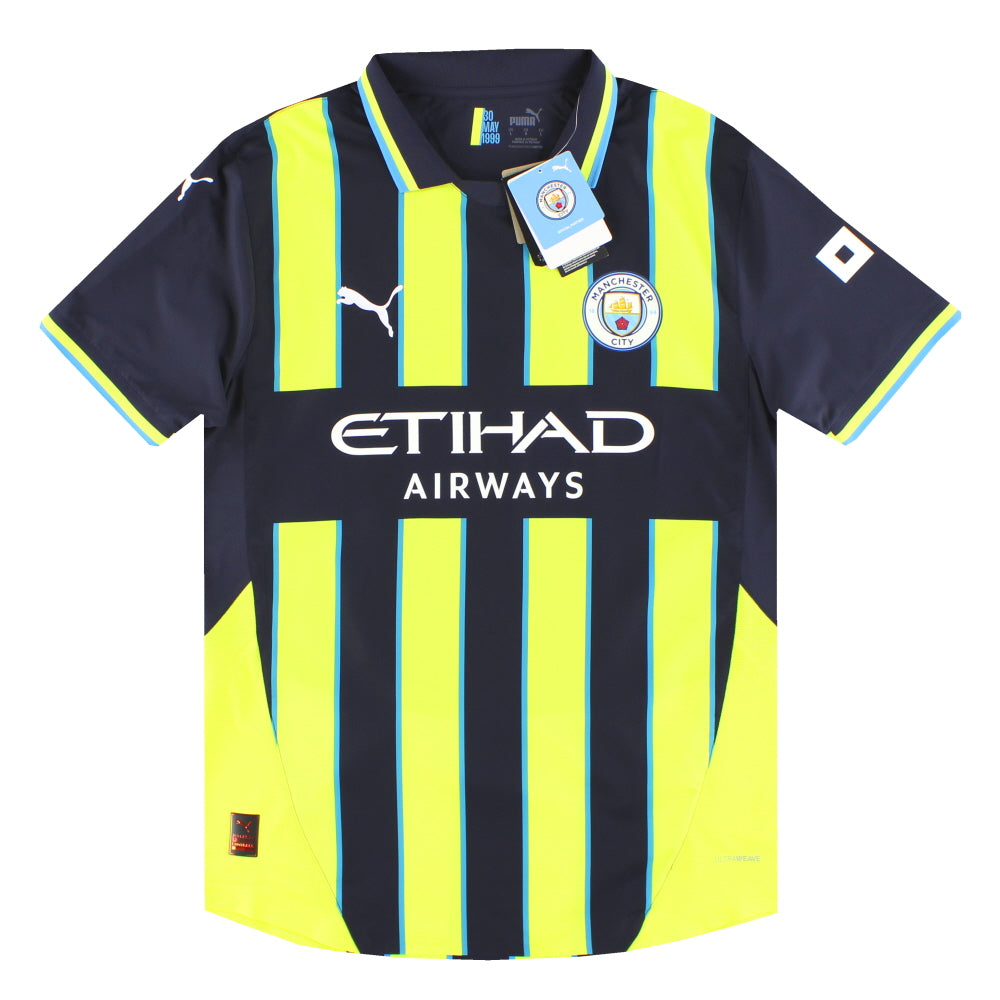 2024-25 Manchester City Puma Authentic Away Shirt *BNIB* 775085-02 ...