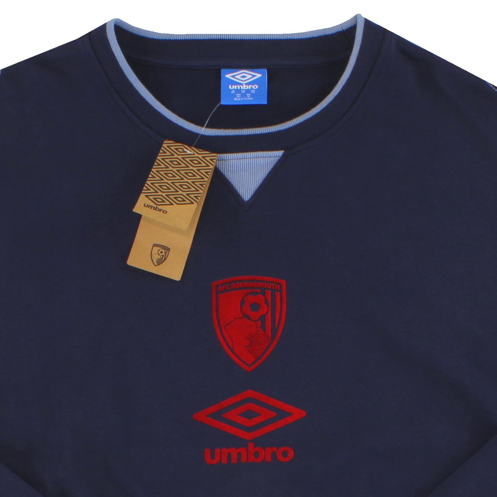 2025-26 Bournemouth Umbro Travel Crew Sweatshirt *w/tags* 98149U-KIT ...
