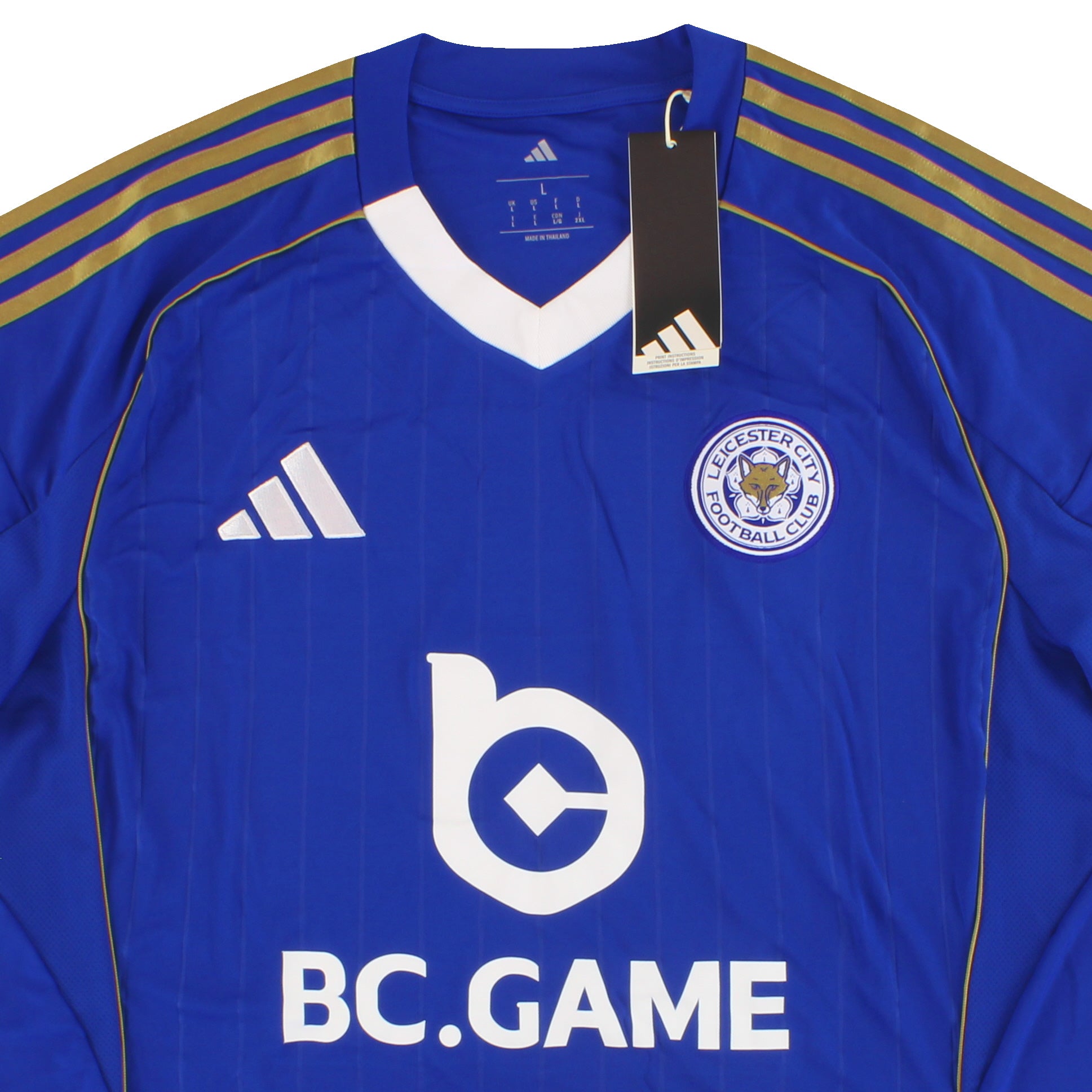 2025-26 Leicester adidas Home Shirt *w/tags* JD7395 | Vintage Football ...