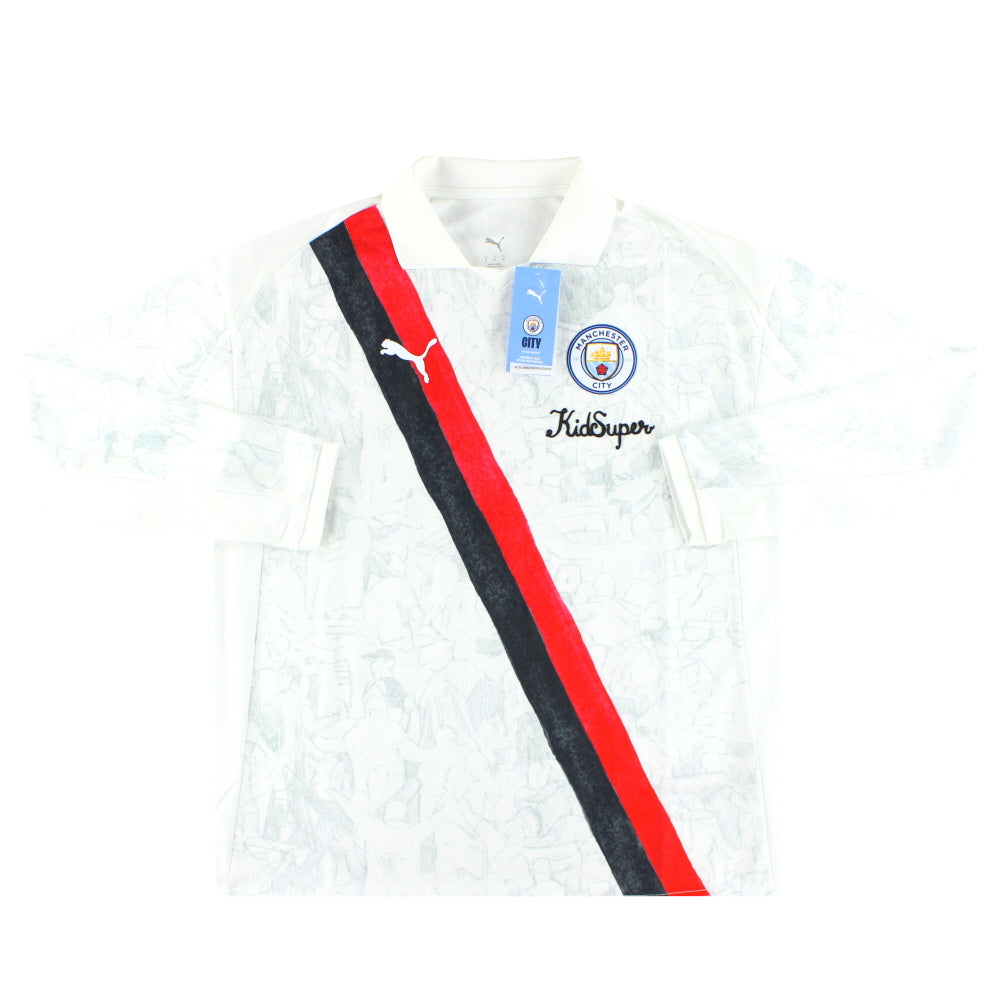 2025-26 Manchester City Puma x Kidsuper Shirt L/S *w/tags* 606850-07 ...