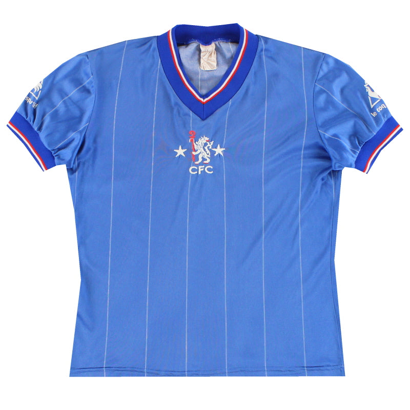 1981-83 Chelsea Le Coq Sportif Home Shirt M.Boys | Vintage Football Shirts