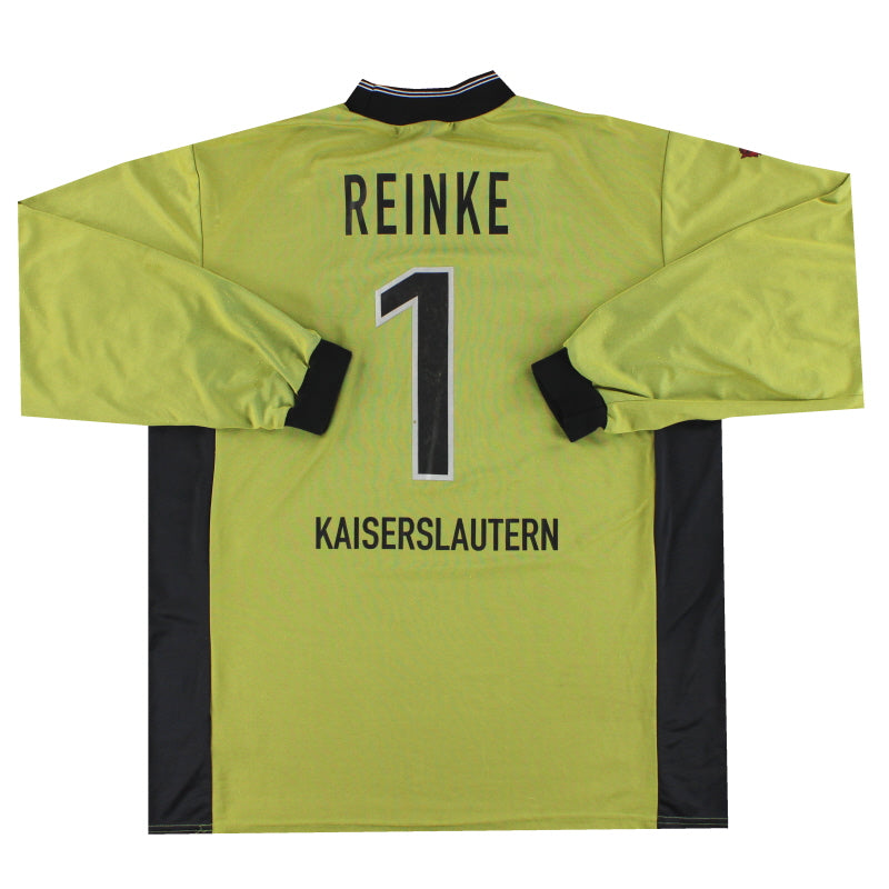 1999-00 Kaiserslautern Nike Goalkeeper Shirt Reinke #1 XL | Vintage ...