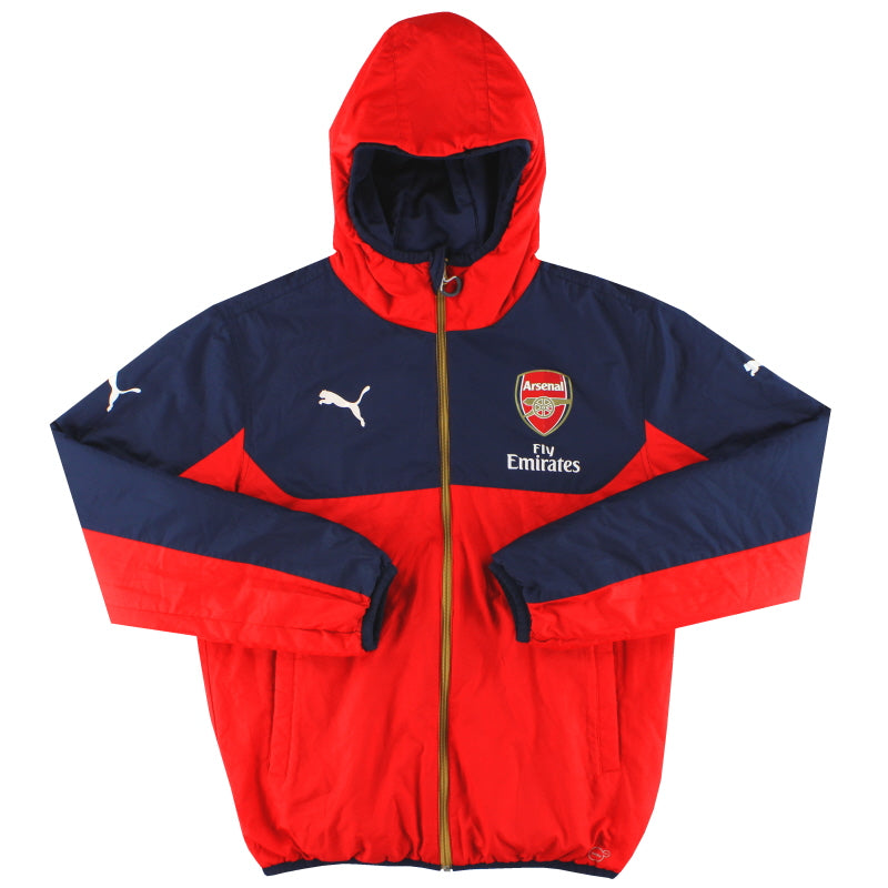 2014-15 Arsenal Puma Reversible Padded Coat S 747602 | Vintage Football ...