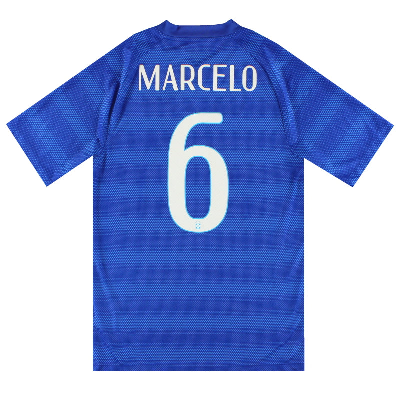 2014-15 Brazil Nike Away Shirt Marcelo #6 S 575282-493 | Vintage ...