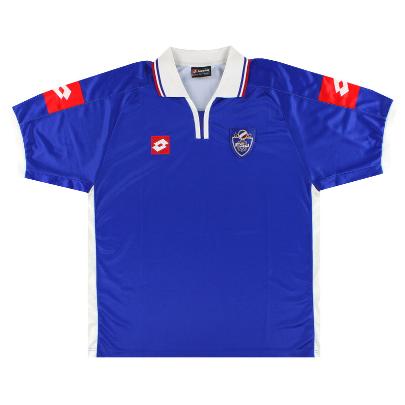 2002-03 Yugoslavia Lotto Home Shirt L | Vintage Football Shirts