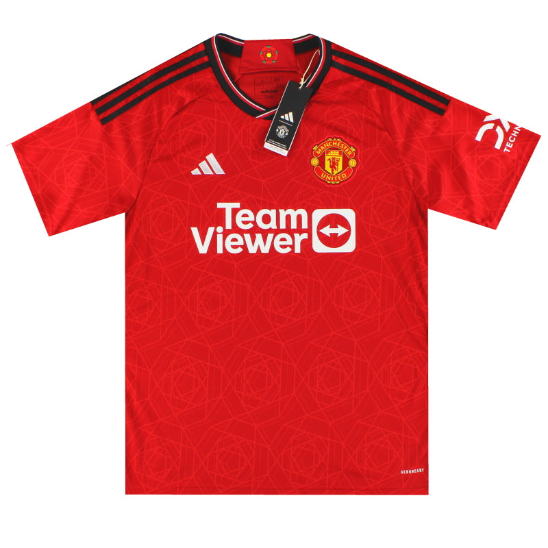 2023-24 Manchester United adidas Home Shirt *w/tags* IP1726 | Vintage ...