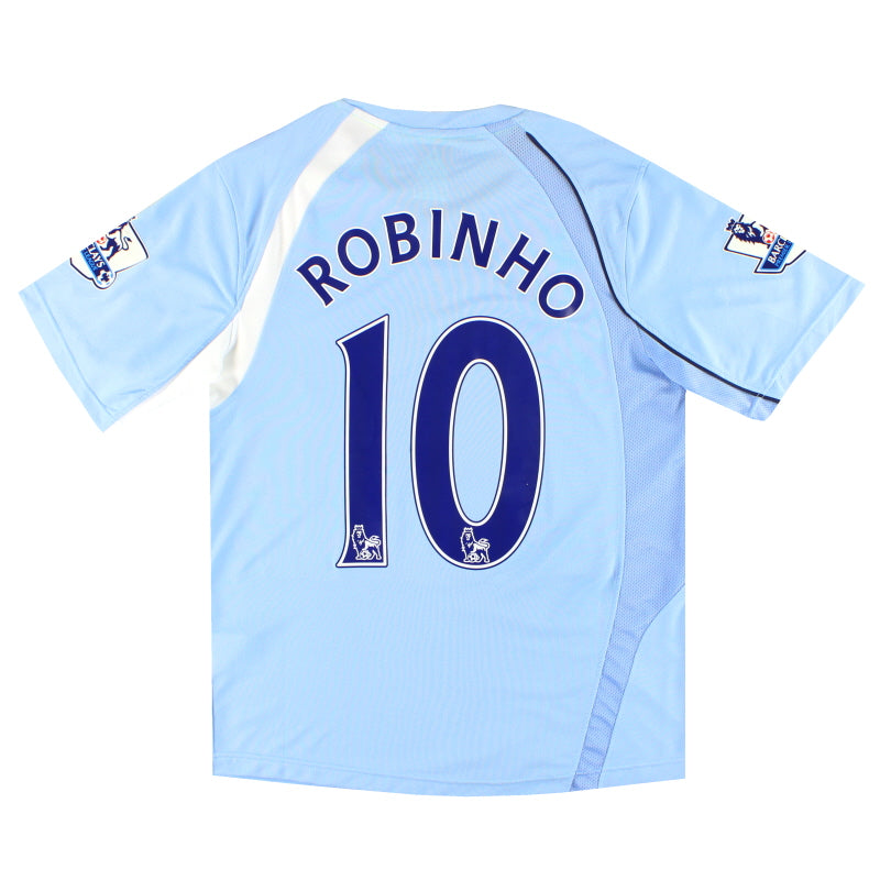 2008-09 Manchester City Le Coq Sportif Home Shirt Robinho #10 *w/tags ...