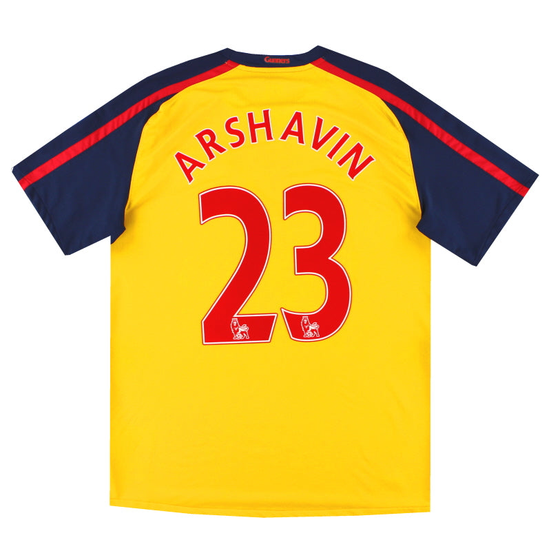 2008-09 Arsenal Nike Away Shirt Arshavin #23 287538-716 | Vintage ...