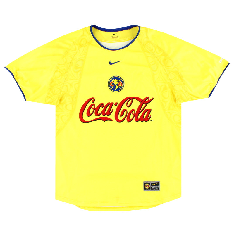 2002-03 Club America Nike Home Shirt M | Vintage Football Shirts