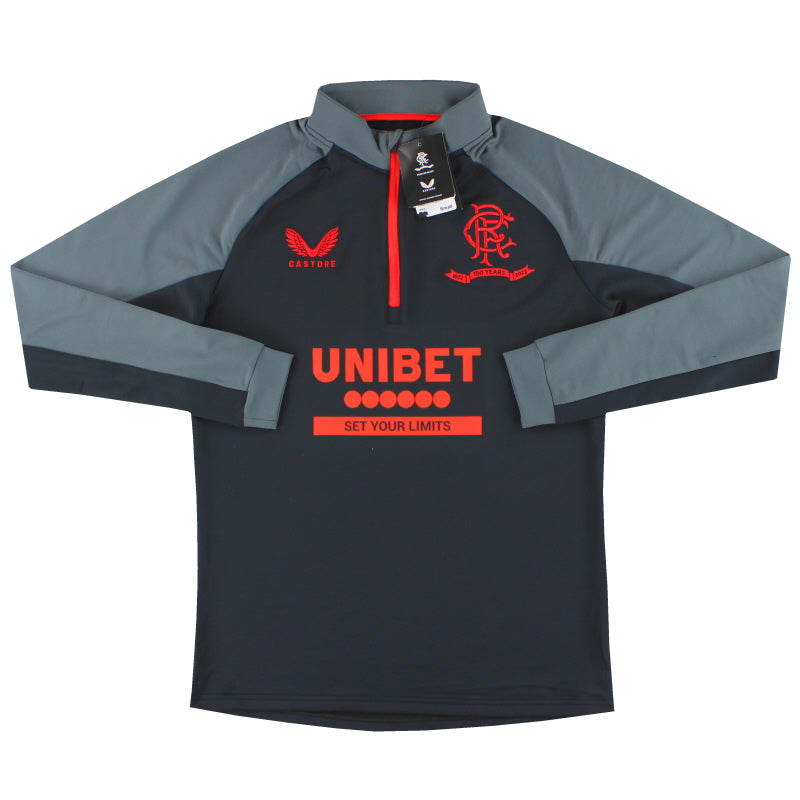2022-23 Rangers Castore Coaches 1/4 Top *w/tags* TM0021G | Vintage ...