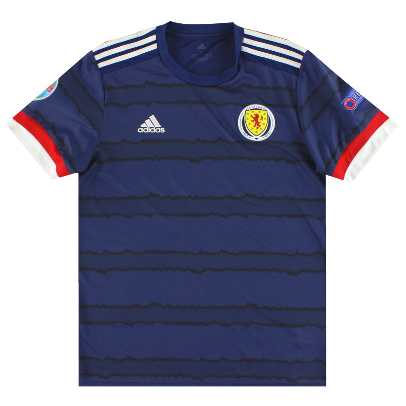 2020-21 Scotland adidas Home Shirt L | Vintage Football Shirts