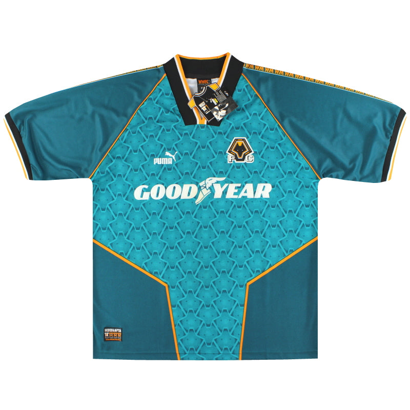 1996-97 Wolves Puma Away Shirt *w/tags* XL | Vintage Football Shirts