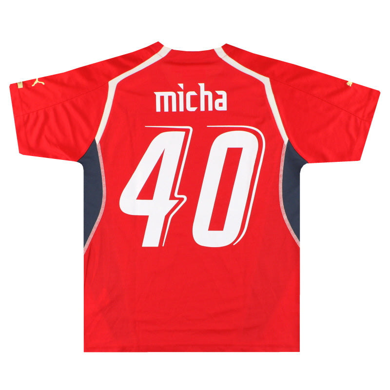 2004-05 Stuttgart Puma Training Shirt Micha #40 S | Vintage Football Shirts