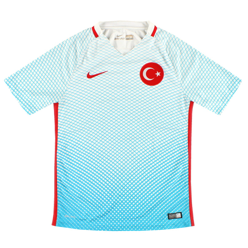 2016-17 Turkey Nike Away Shirt S 724638-447 | Vintage Football Shirts