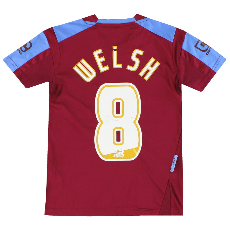 2010-12 Tranmere Rovers Carbrini Away Shirt Welsh #8 6-7 Years ...