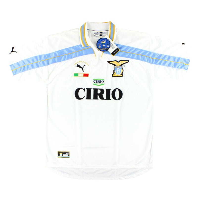 1999-00 Lazio Puma 'Champions' Centenary Home Shirt *w/tags* XXL 714326 ...