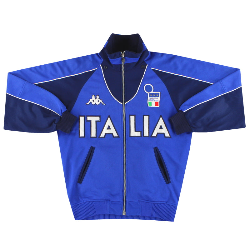 2000-01 Italy Kappa Track Jacket S | Vintage Football Shirts