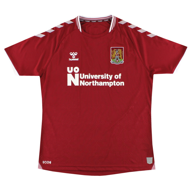 2021-22 Northampton Town Hummel Home Shirt XL NTFC-103SSA | Vintage ...