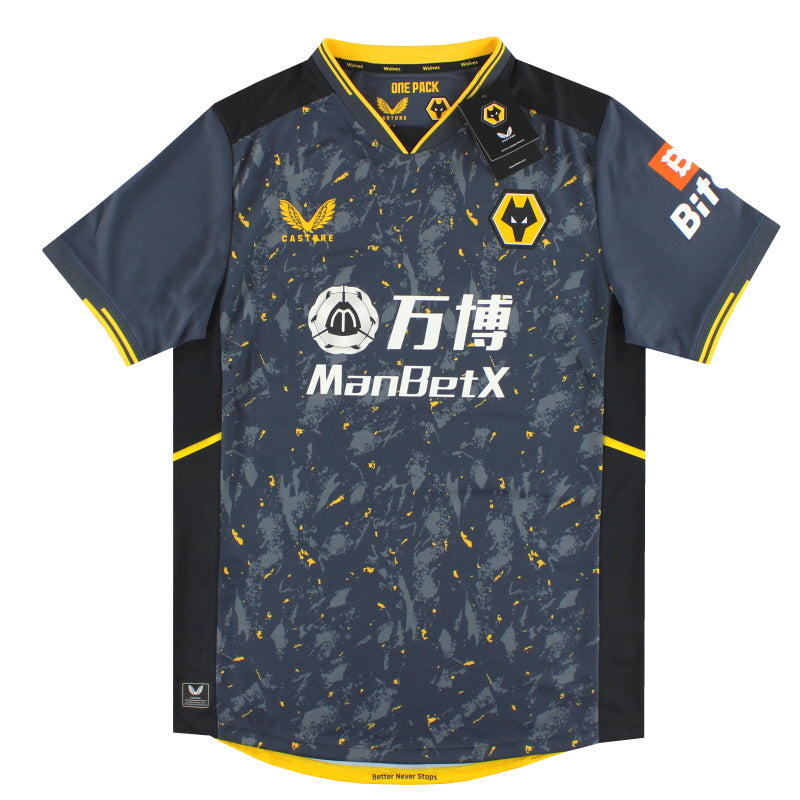2021-22 Wolves Castore Pro Away Shirt *BNIB* M TM00498 | Vintage ...