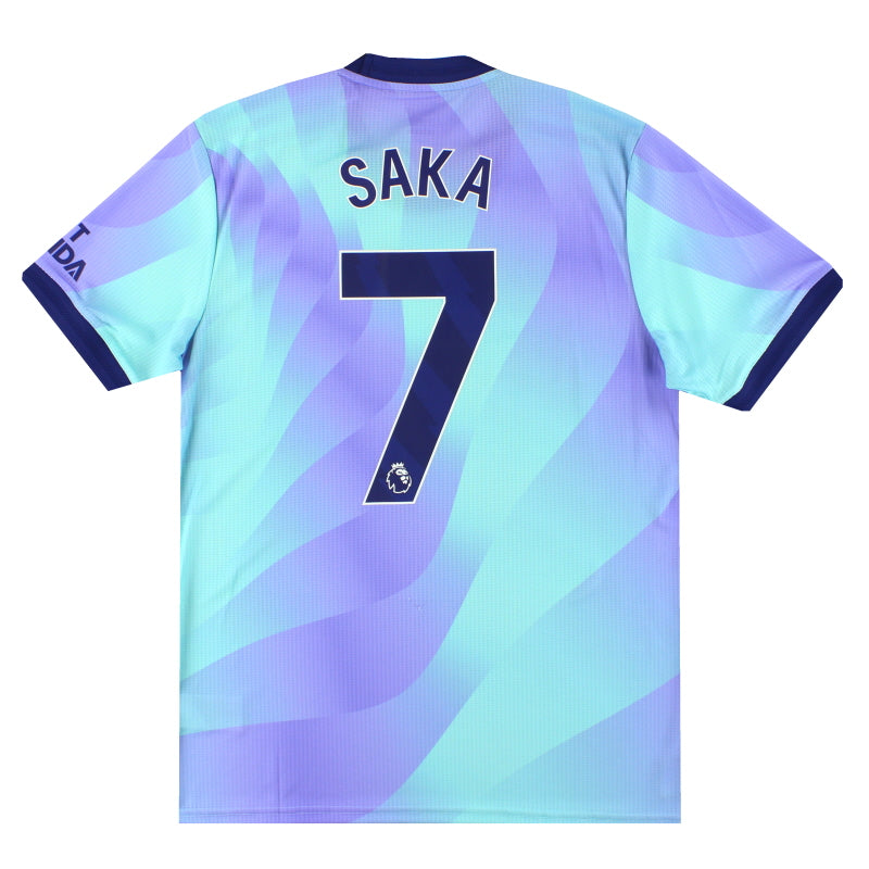 2024-25 Arsenal adidas Authentic Away Shirt Saka #7 *w/tags* L IZ0112 ...