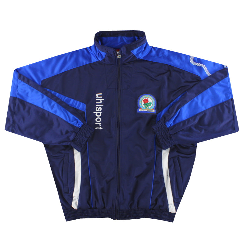 1998-00 Blackburn uhlsport Track Jacket XL | Vintage Football Shirts