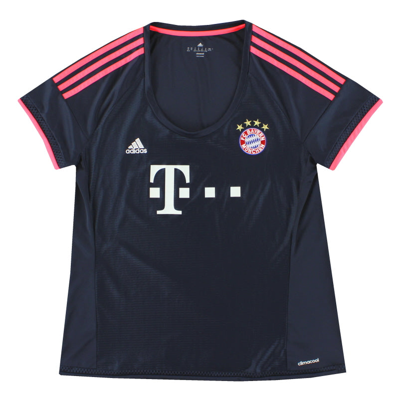 2015-16 Bayern Munich adidas Women's Third Shirt XL AA2147 | Vintage ...