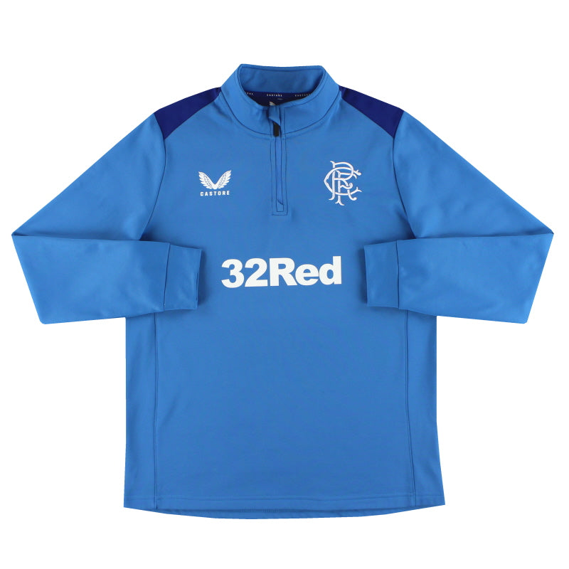 2023-24 Rangers Castore 1/4 Zip Training Fleece M TM3395-199 | Vintage ...